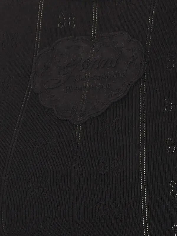 GANNI Heart Patch T-shirt