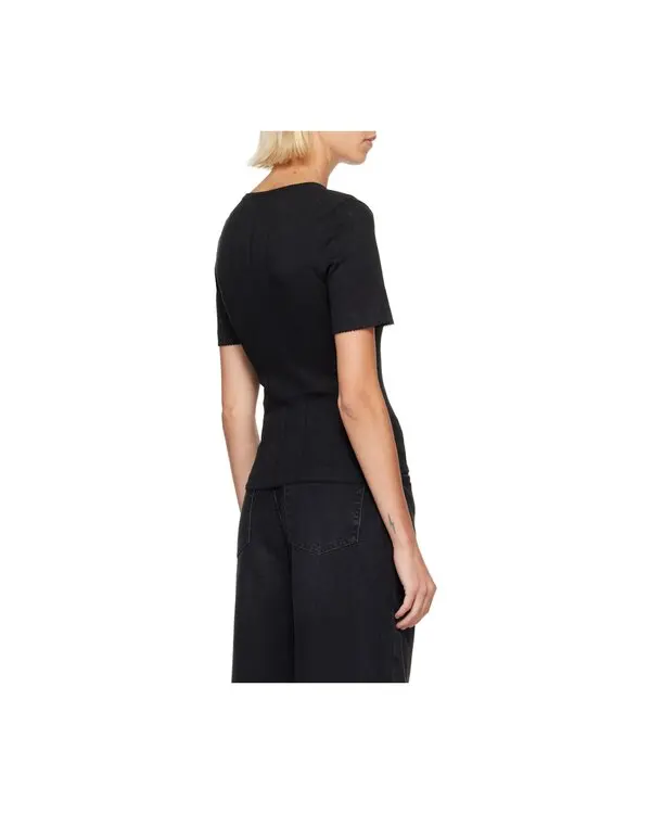 GANNI Heart Patch T-shirt