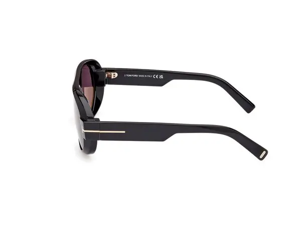 TOM FORD Blake Pilot Frame Sunglasses - Gray