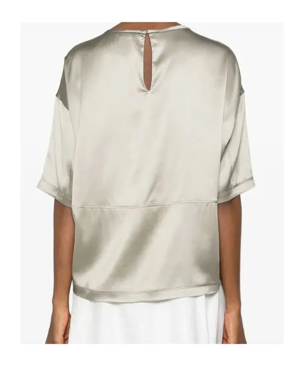 Brunello Cucinelli Crewneck Short-sleeve T-shirt