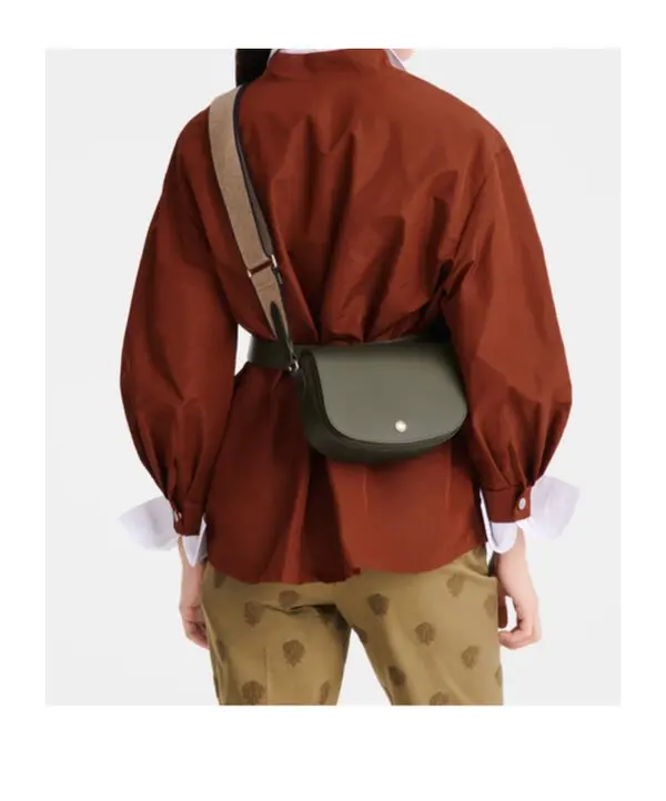 Longchamp Small Shoulder Bag - Khaki