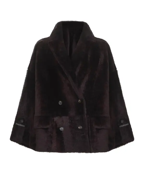 Brunello Cucinelli Double-breasted Cropped Jacket