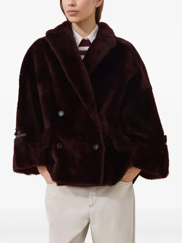 Brunello Cucinelli Double-breasted Cropped Jacket