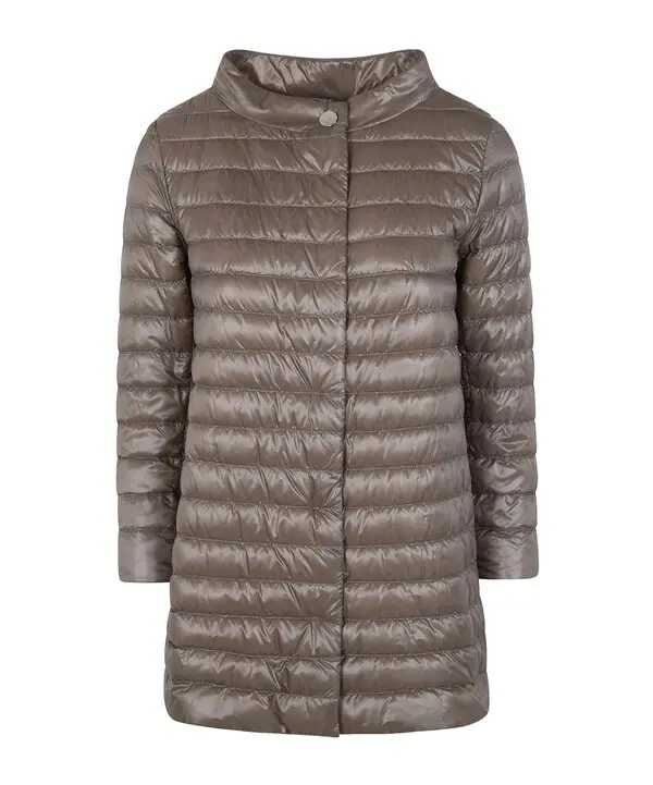 Herno Rossella Long-sleeve Quilted Cotton-padded Jacket