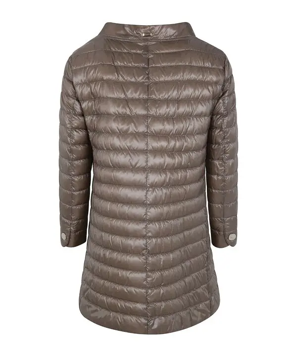 Herno Rossella Long-sleeve Quilted Cotton-padded Jacket