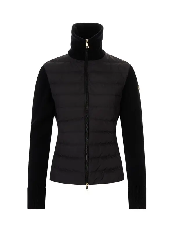 Moncler Padded Zip-up Padded Jacket - Black
