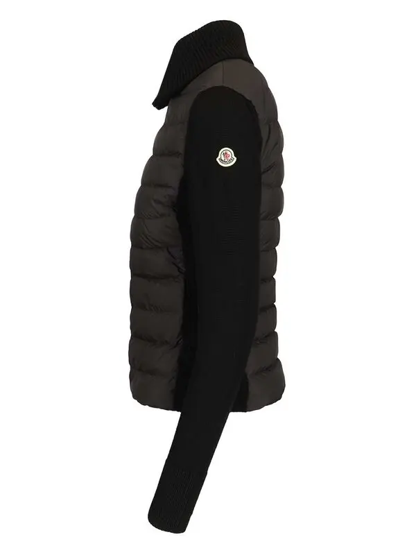Moncler Padded Zip-up Padded Jacket - Black
