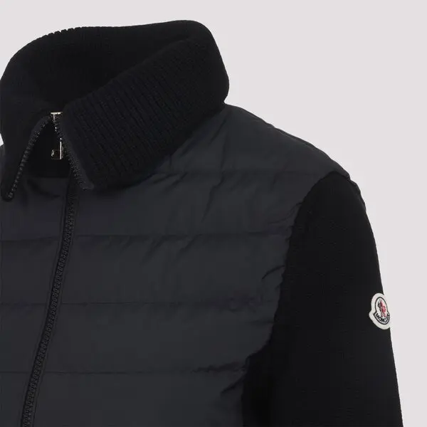 Moncler Padded Zip-up Padded Jacket - Black