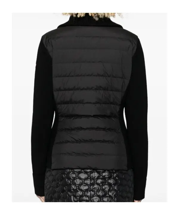 Moncler Padded Zip-up Padded Jacket - Black