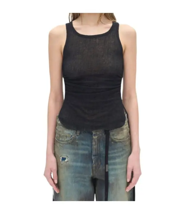 ANN DEMEULEMEESTER Mara" Cropped Tank Top