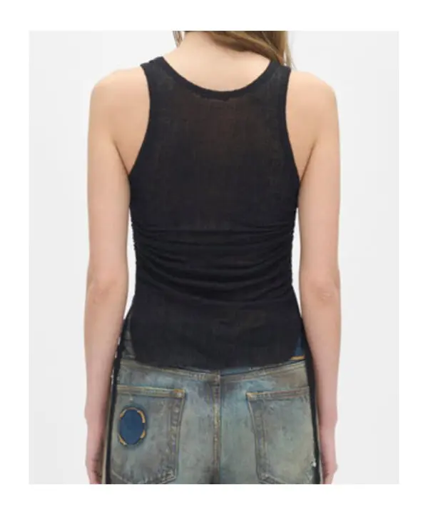 ANN DEMEULEMEESTER Mara" Cropped Tank Top