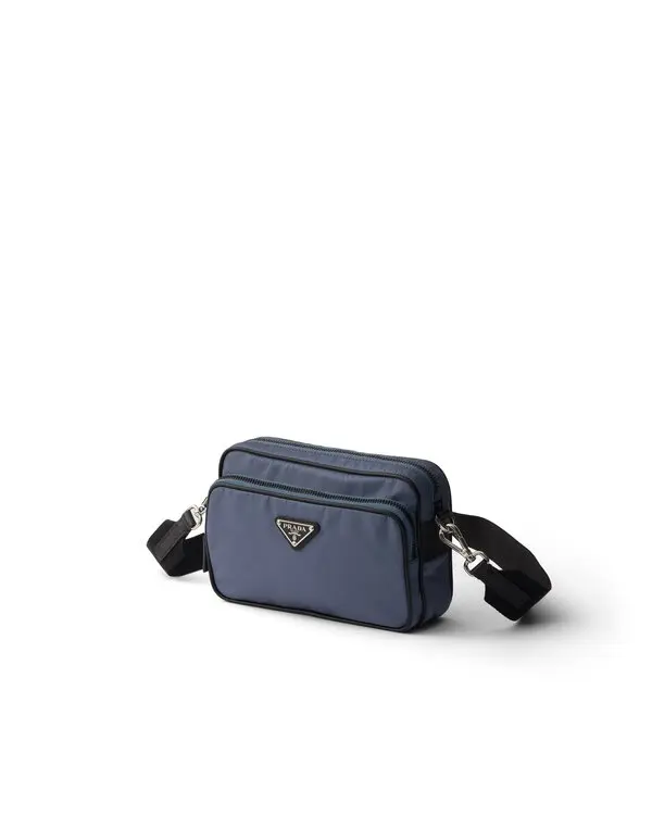Prada Re-nylon And Saffiano Leather Shoulder Bag