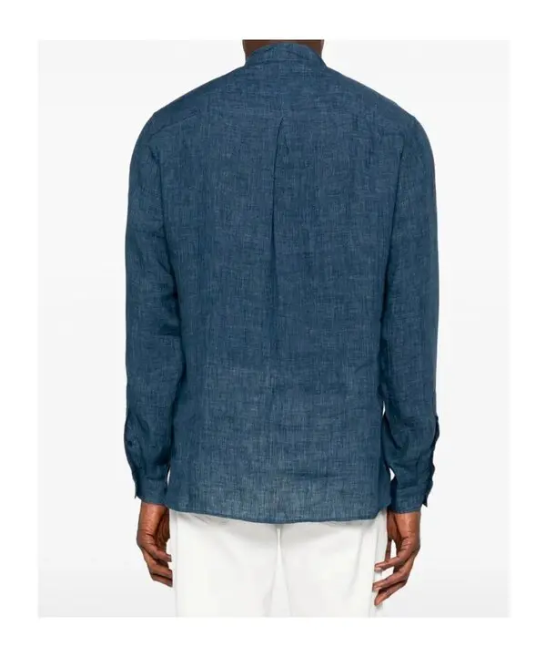 Brunello Cucinelli Band-collar Shirt