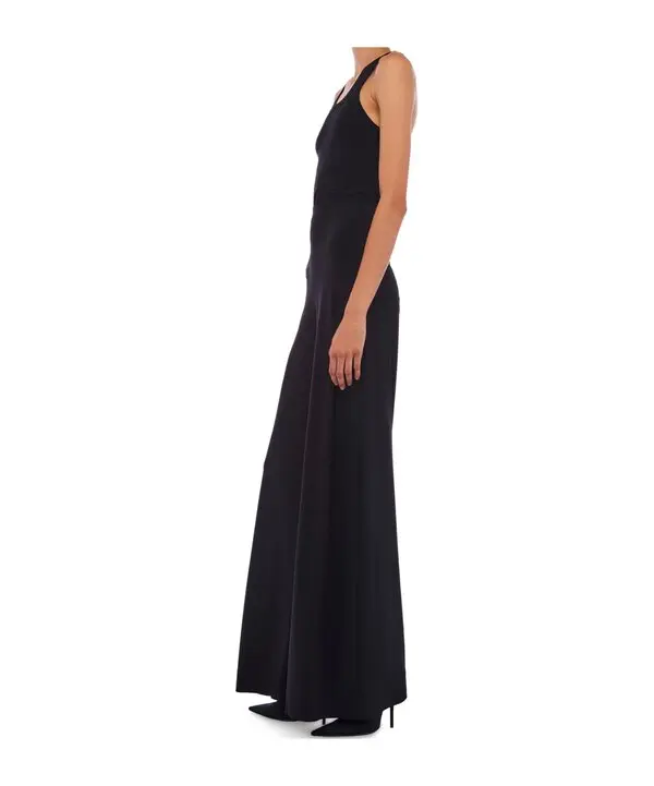 Norma Kamali High-waist Wide-leg Loose Trousers