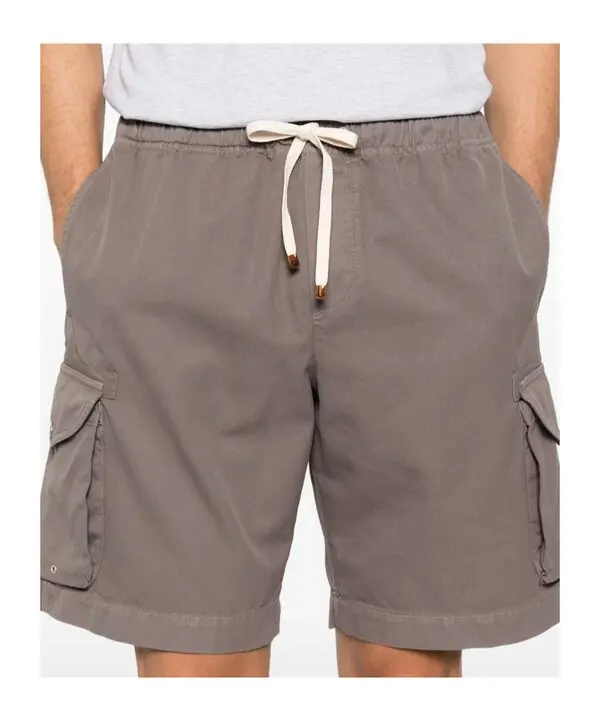 Brunello Cucinelli Cargo Drawstring Shorts