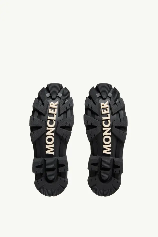 Moncler Peak City Lace-up Round Toe Ankle Boots