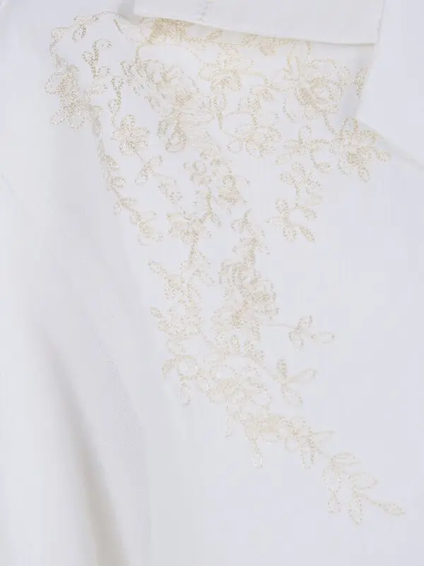 SEMICOUTURE Long-sleeved Shirt Jacket With Embellishment