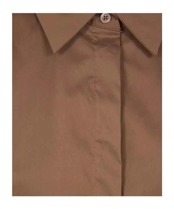 SEMICOUTURE Sleeveless Shirt With Classic Collar