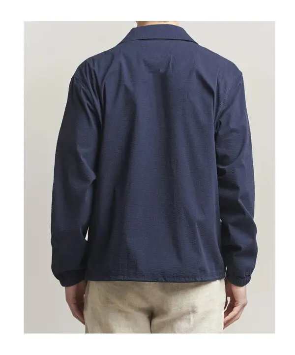 Polo Ralph Lauren Long-sleeved Shirt Jacket With Classic Collar - Navy