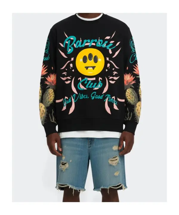BARROW Graphic Print Sweatshirt