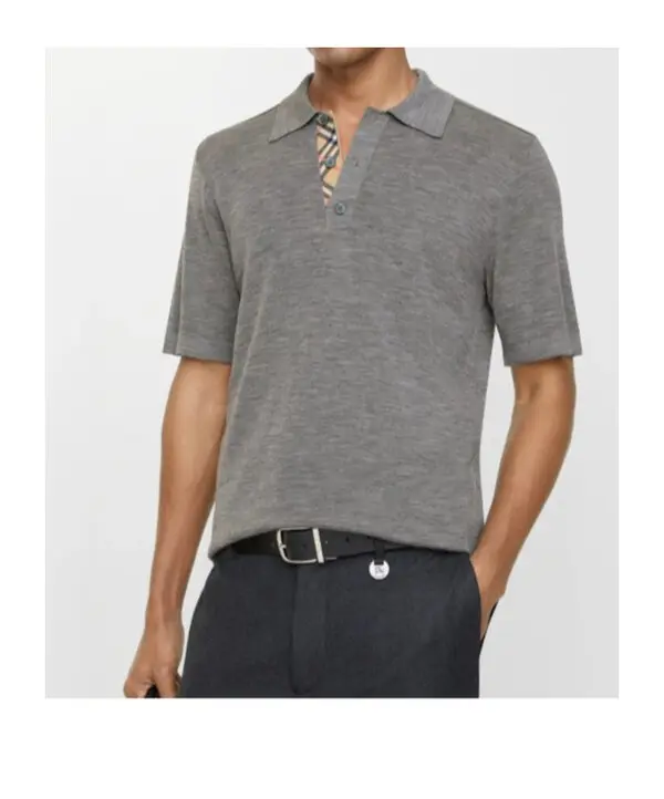 Burberry Wool Polo Shirt