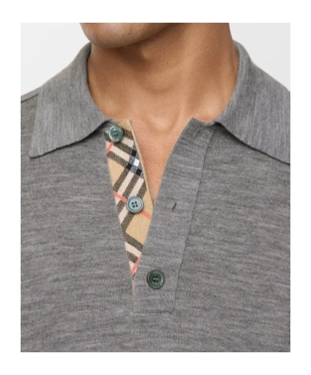 Burberry Wool Polo Shirt