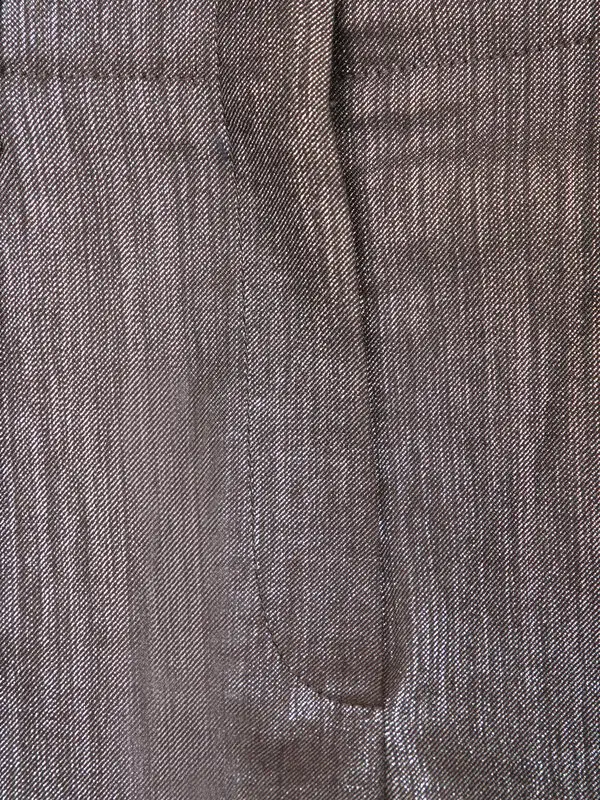 Brunello Cucinelli Metallic Lurex Detailed Trousers