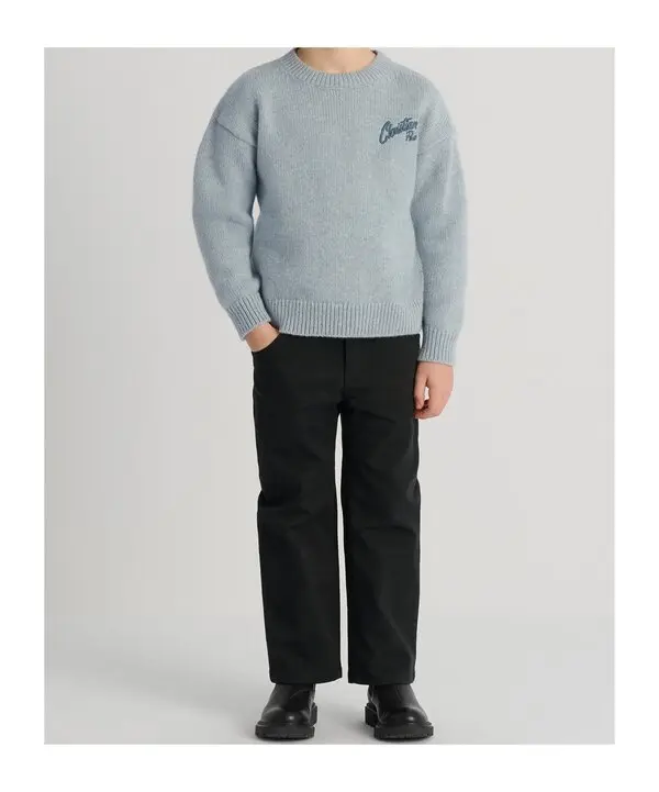 Dior Crew Neck Sweater With Paris Embroidery