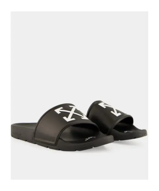 Off-White Arrow Open Toe Slip-on Slides