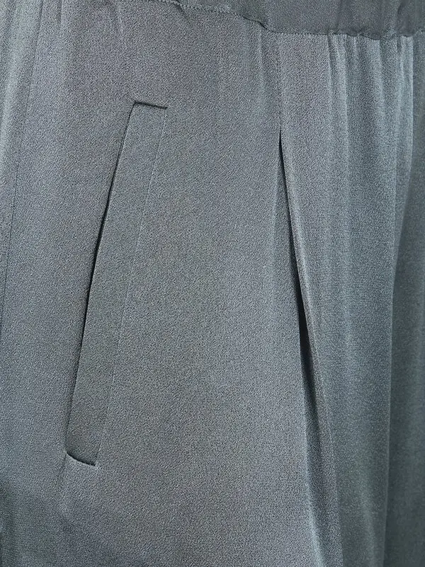 SEMICOUTURE Pleated Trousers - Black
