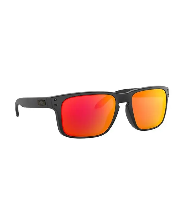 Oakley Holbrook Square-frame Sunglasses - Red