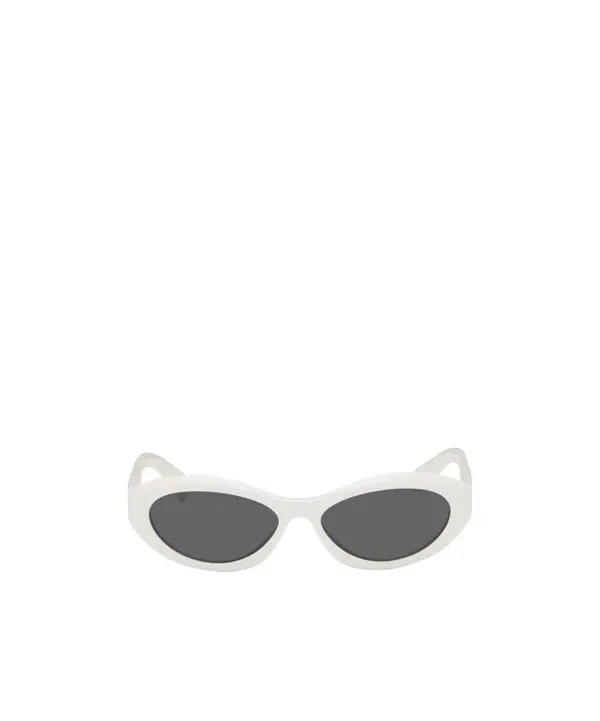 Prada Oval-frame Sunglasses - Gray