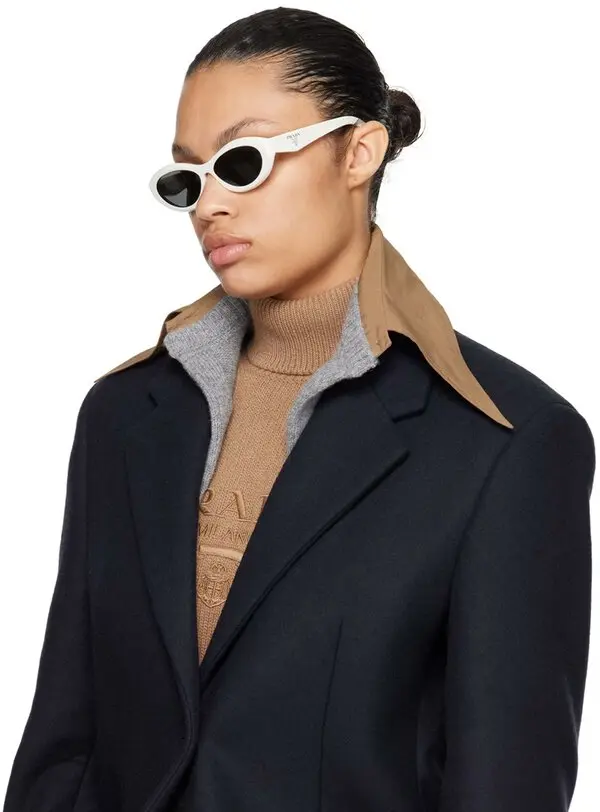 Prada Oval-frame Sunglasses