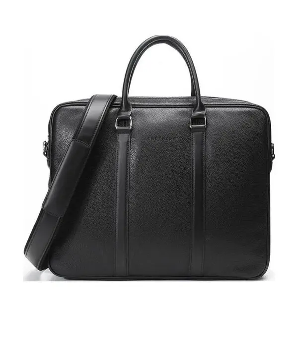 Longchamp Le Foulonne Laptop Bag - Black