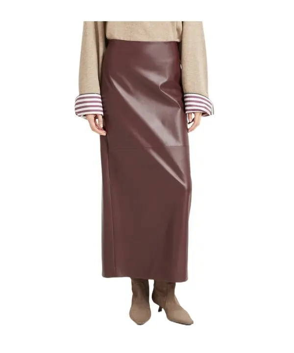 Brunello Cucinelli Long Column Skirt