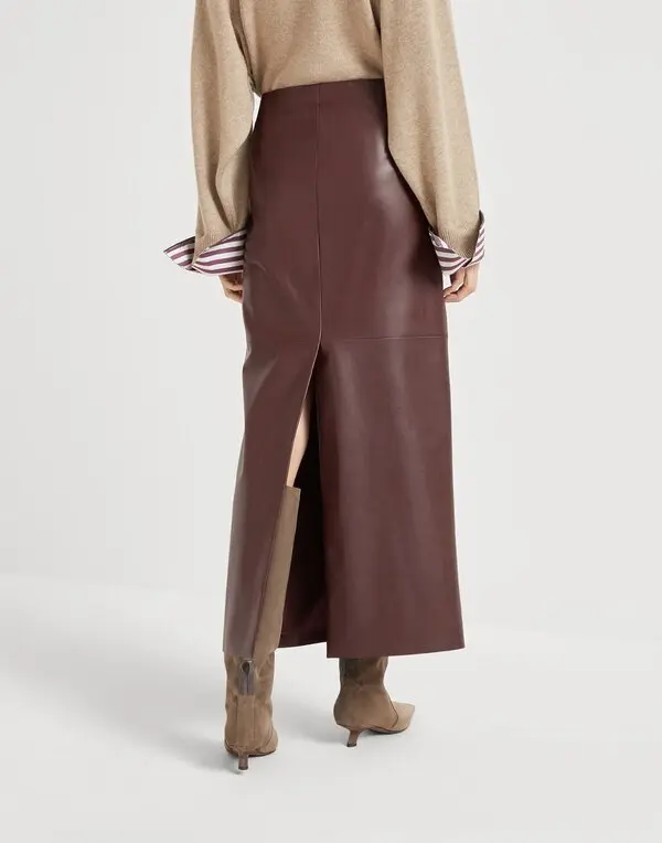 Brunello Cucinelli Long Column Skirt