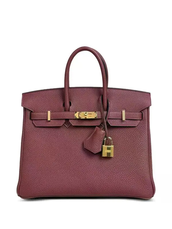 Hermès Birkin 25 Tote Bag - Red