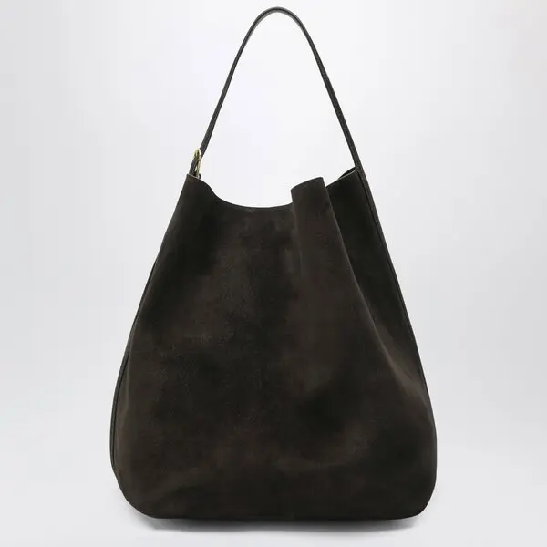 TOTEME Suede Tote Bag - Brown