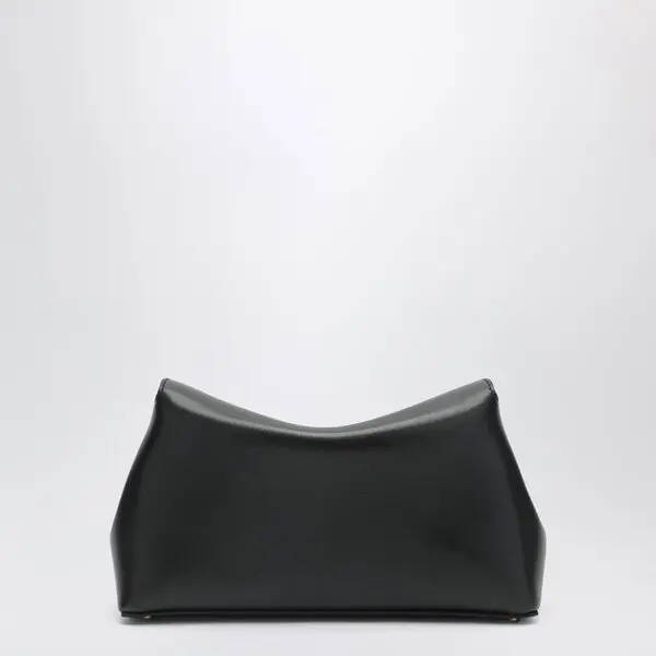 TOTEME Leather T-lock Clutch Bag - Black
