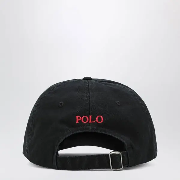 Polo Ralph Lauren Cotton Canvas Baseball Cap - Black