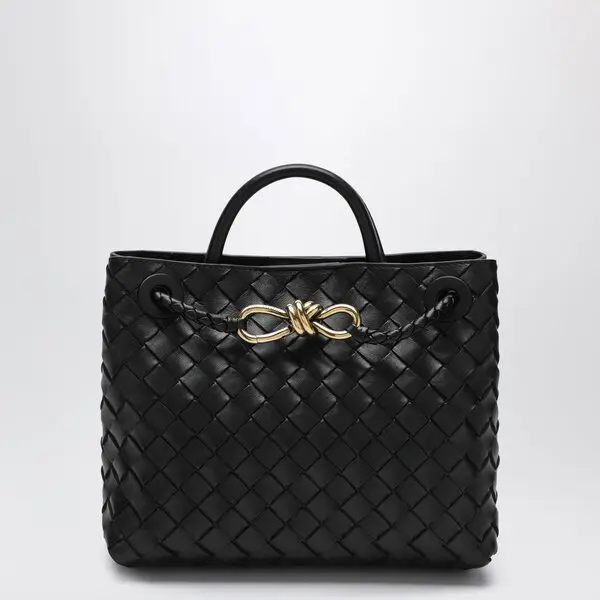Bottega Veneta Small Andiamo Bag - Black