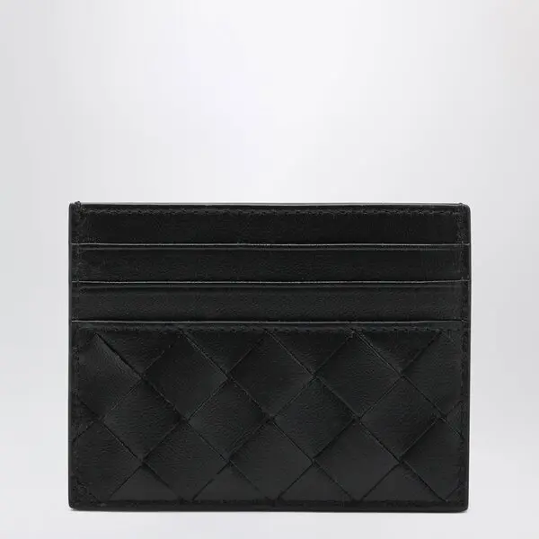 Bottega Veneta Card Holder In Intrecciato