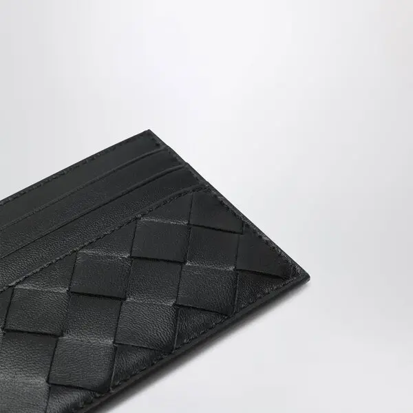 Bottega Veneta Card Holder In Intrecciato