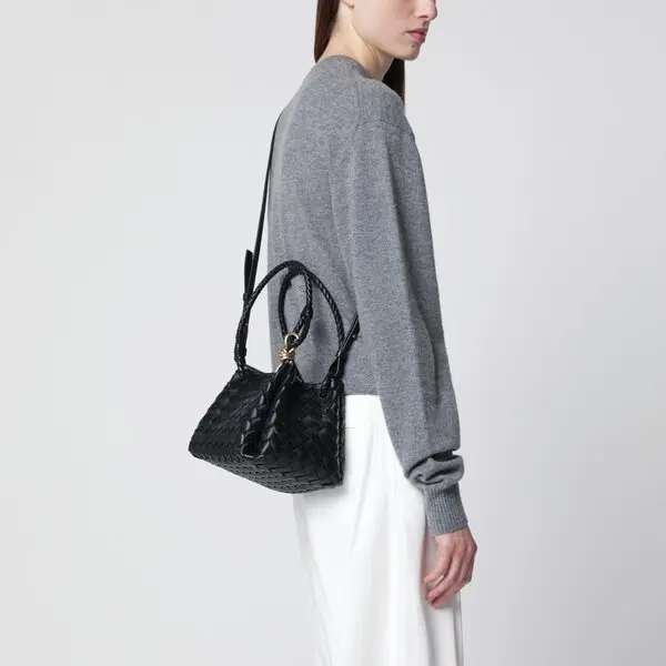 Bottega Veneta Small Parachute Bag - Black