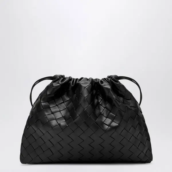 Bottega Veneta Medium Intrecciato Dustbag Pouch - Black