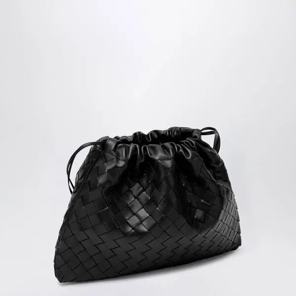 Bottega Veneta Medium Intrecciato Dustbag Pouch - Black