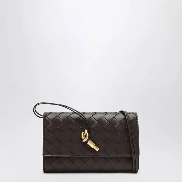 Bottega Veneta Andiamo Clutch - Brown