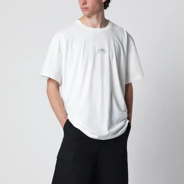 MAISON MARGIELA Cotton T-shirt With Numeric Logo
