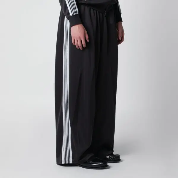 Needles H. D. Track Trousers In Carbon Jacquard