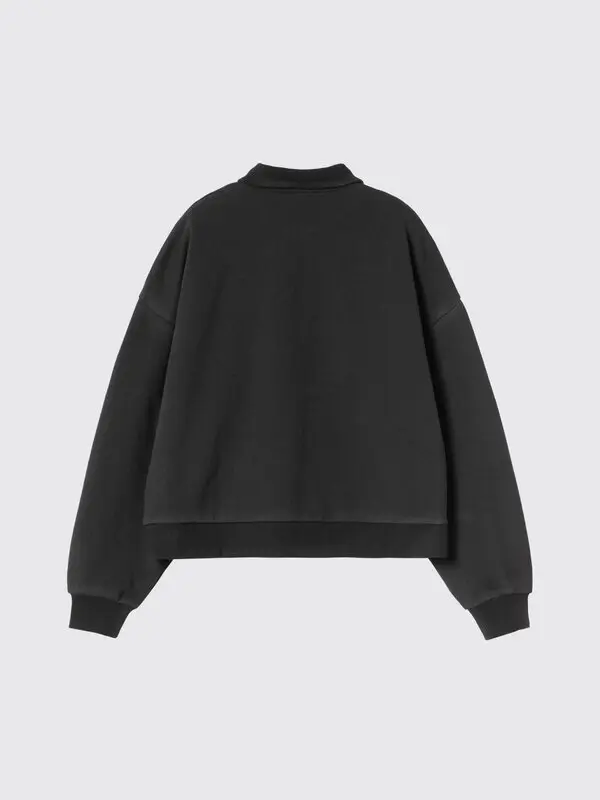 Carhartt Work In Progress Long Sleeve Cotton Sweat Polo Shirt